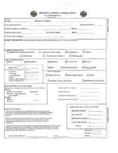 Building Permit Application for Decks | City of Mountain Iron